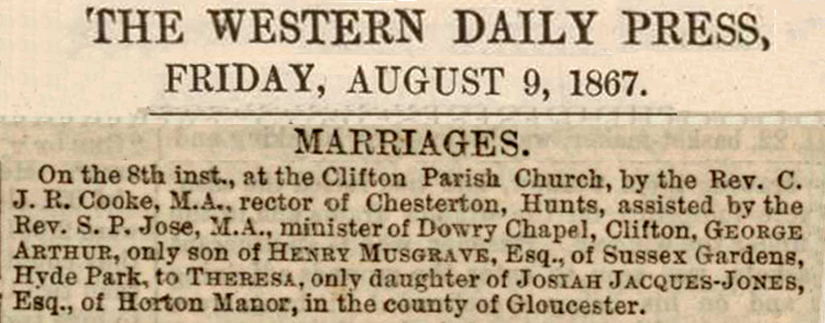 George arthur musgrave